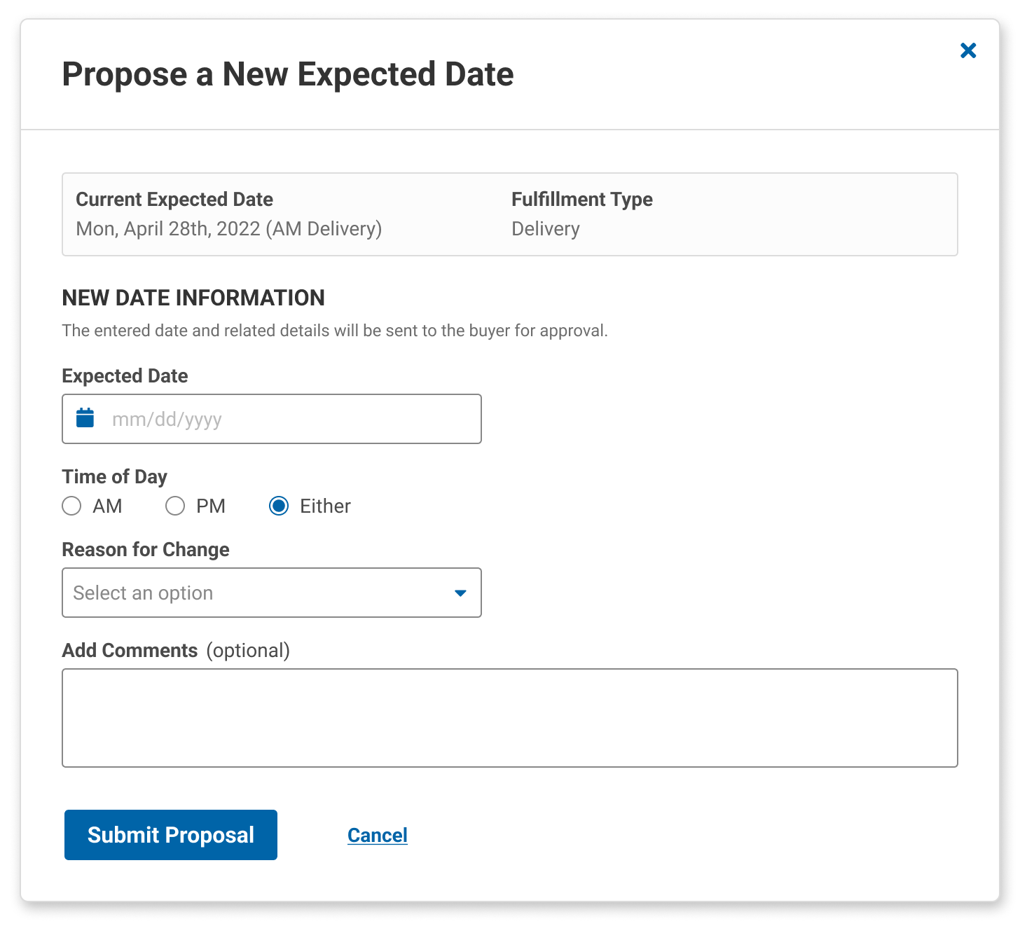 Resolve unexpected issues quickly with Date Change Requests